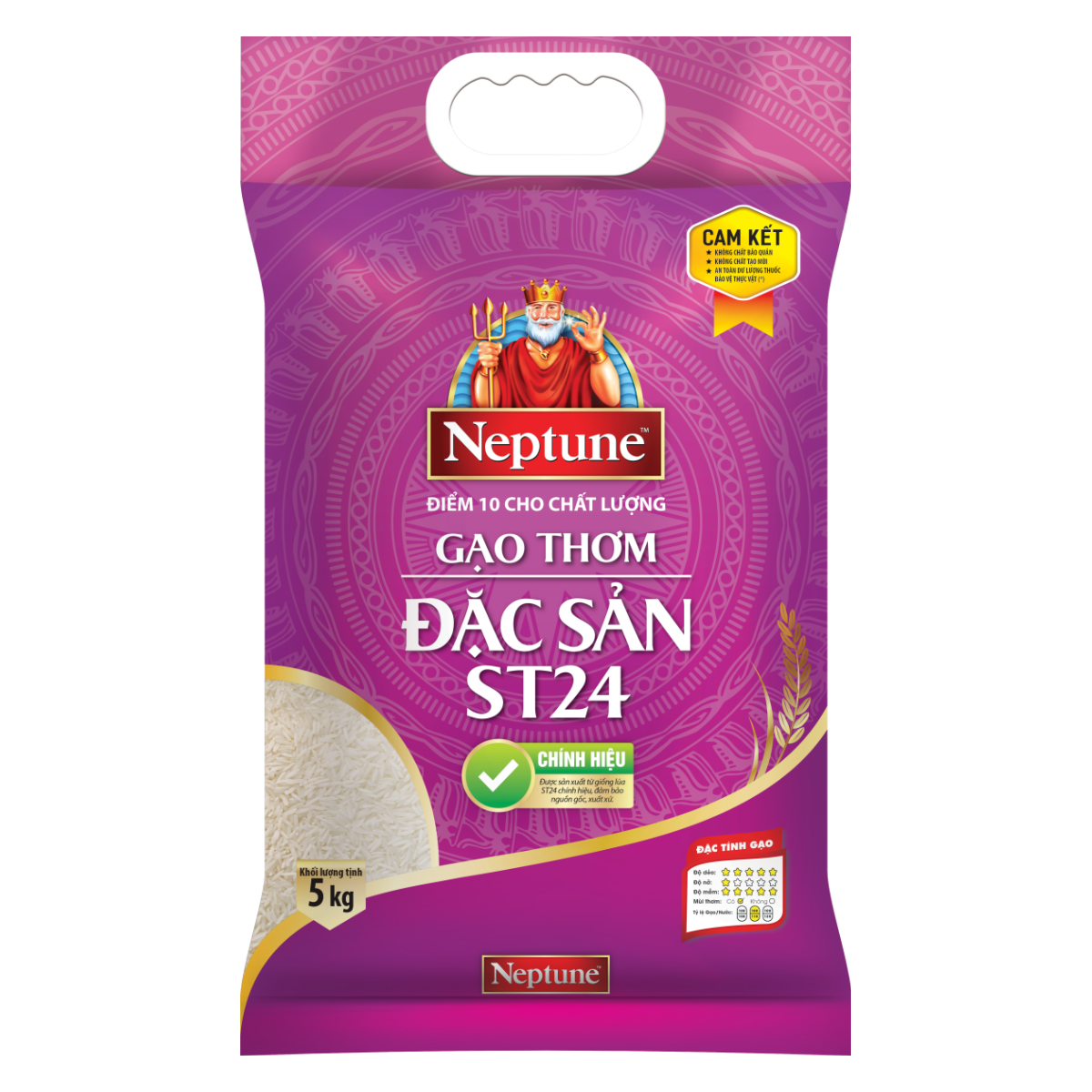 NEPTUNE ST24 SPECIALTY RICE - Vinh Phát Corp